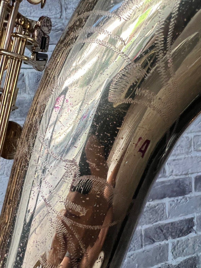 Vintage Purple Logo Yamaha Baritone Saxophone YBS-61, Hobbies & Toys ...