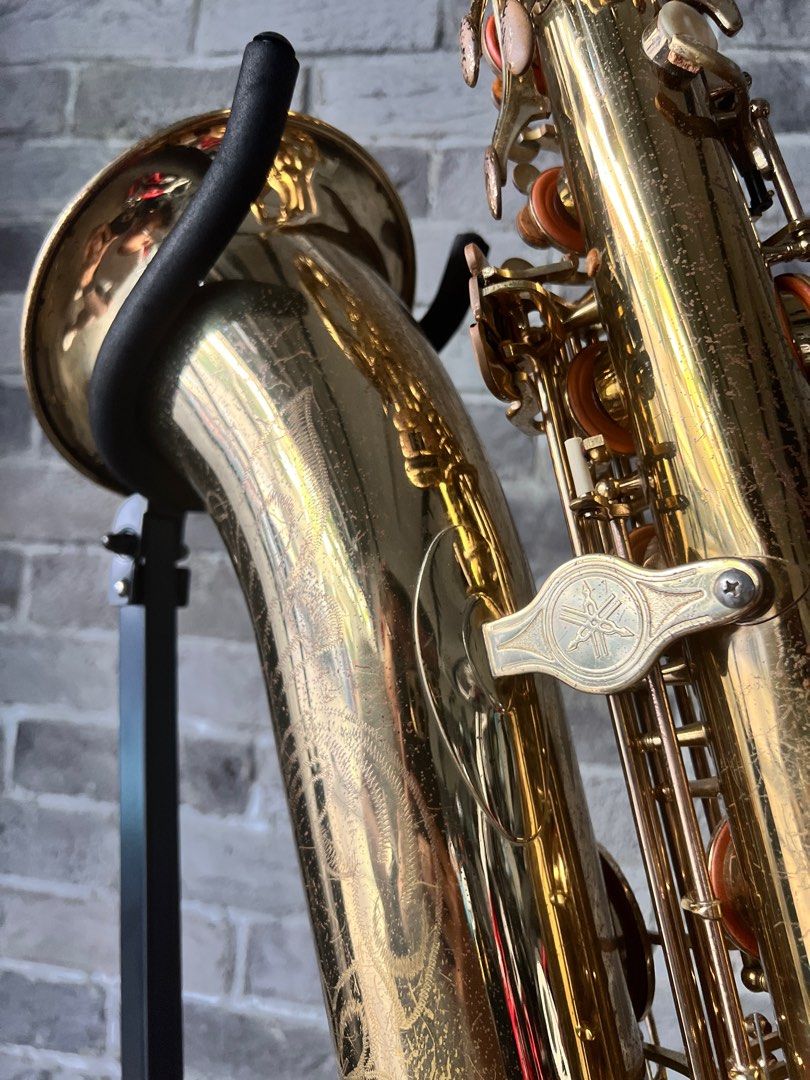 Vintage Purple Logo Yamaha Baritone Saxophone YBS-61, Hobbies & Toys ...