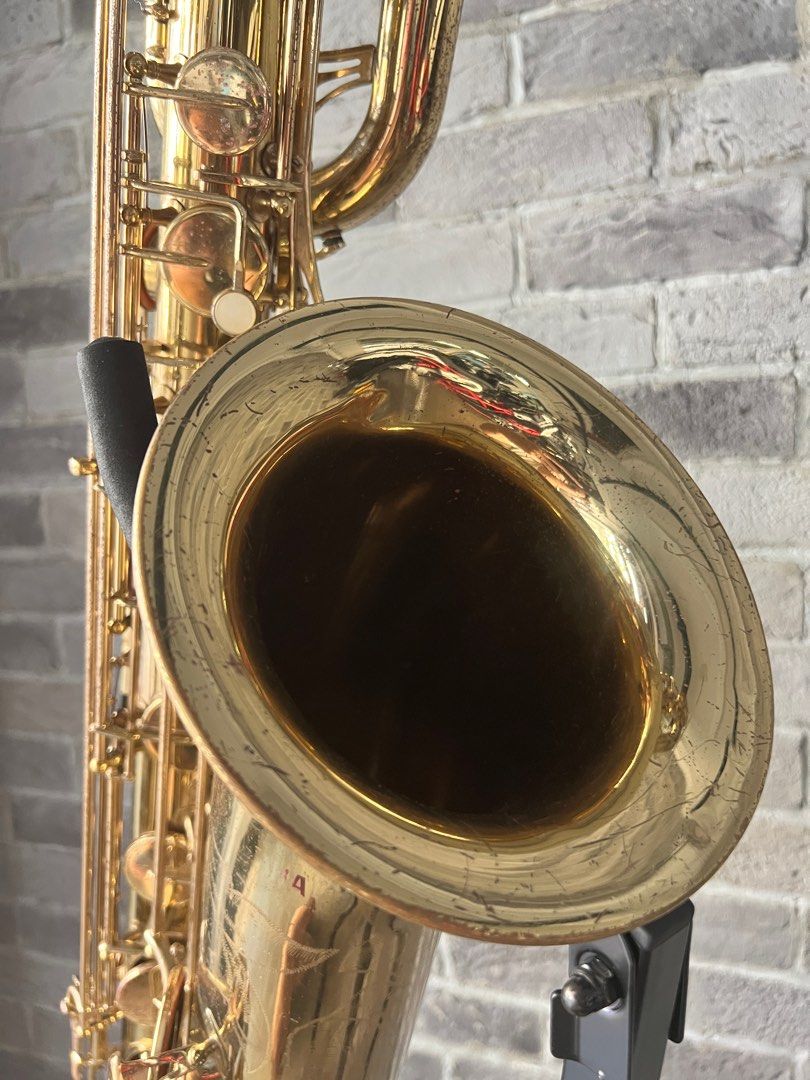 Vintage Purple Logo Yamaha Baritone Saxophone YBS-61, Hobbies & Toys ...