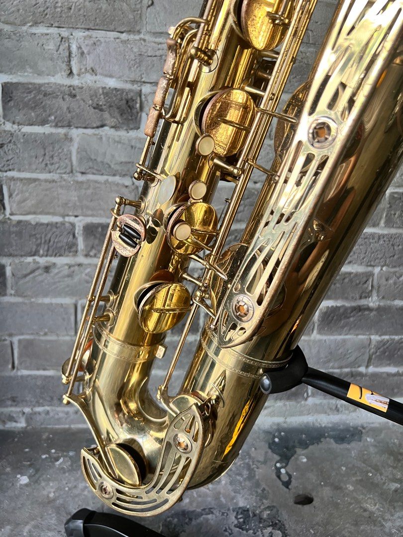 Vintage Purple Logo Yamaha Baritone Saxophone YBS-61, Hobbies & Toys ...