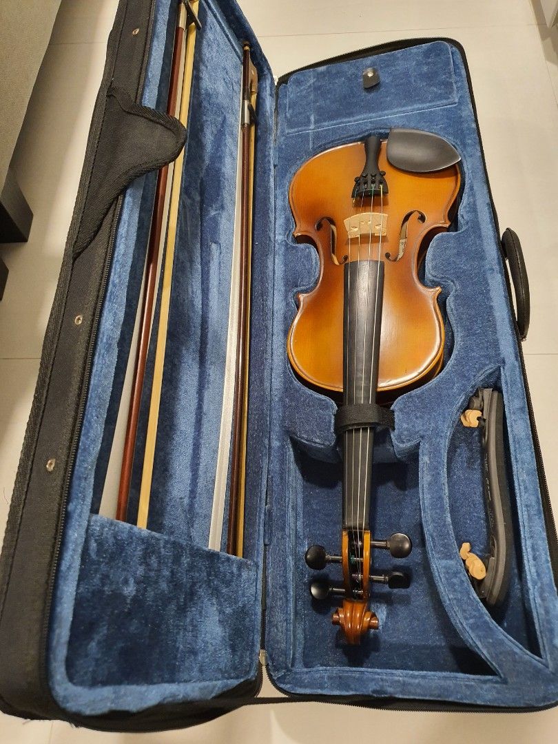 Violin Eurostring 4/4, Hobbies & Toys, Music & Media, Musical ...