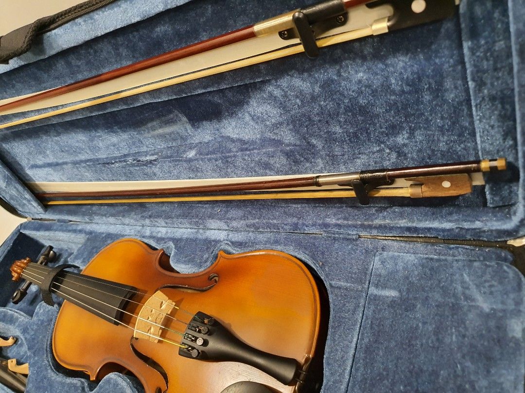 Violin Eurostring 4/4, Hobbies & Toys, Music & Media, Musical ...