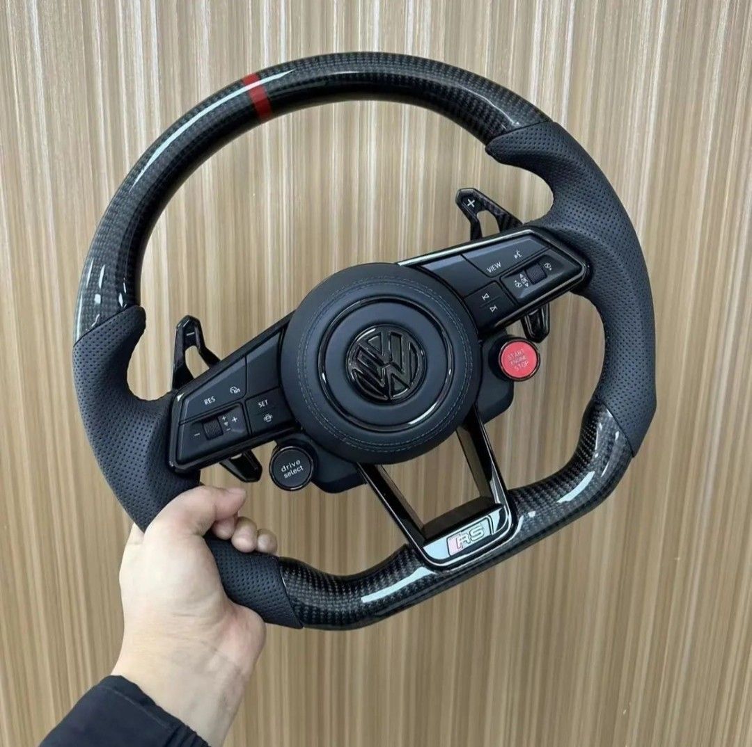 Volkswagen R-Line Customize Steering Wheel, Car Accessories ...