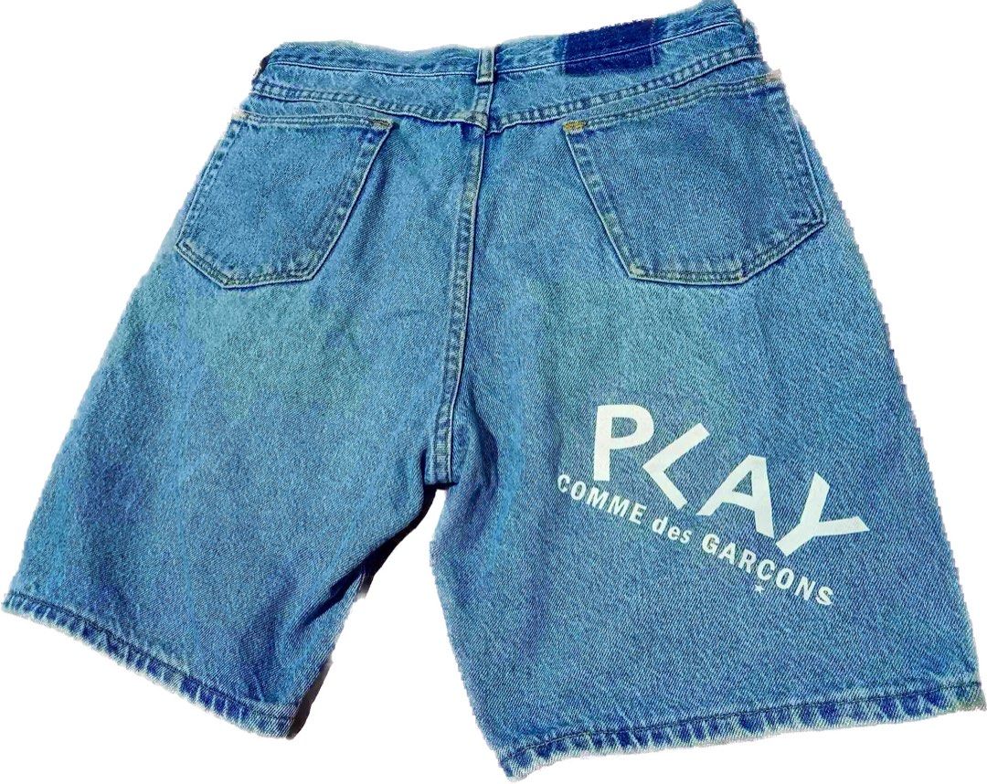Vtg Wrangler Jorts X CDG Play Customized, Men's Fashion, Bottoms ...