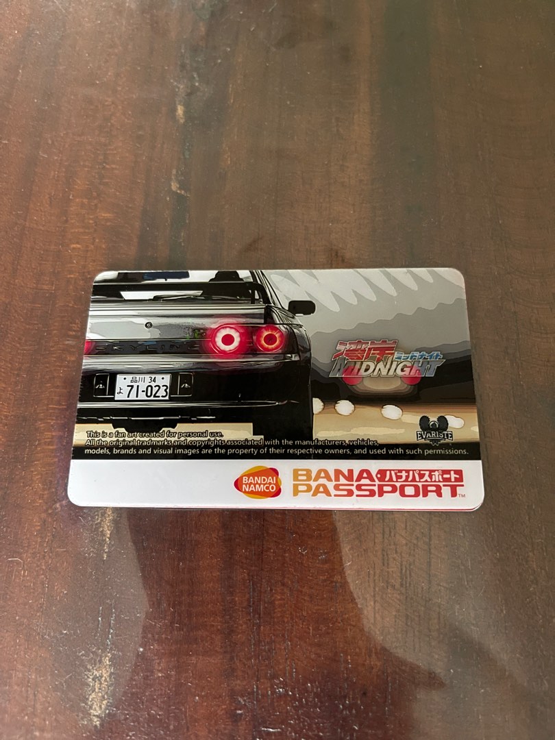 Wangan Midnight card, Video Gaming, Gaming Accessories, Game Gift Cards ...