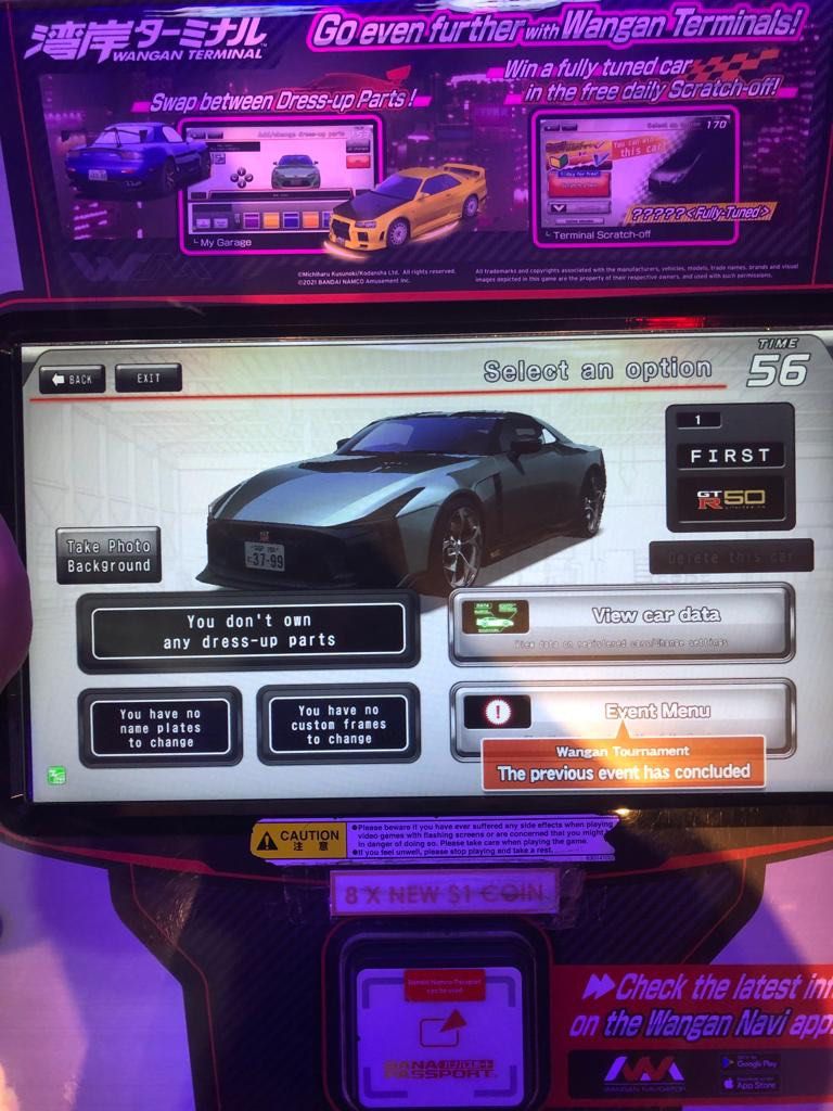 Wangan Midnight card, Video Gaming, Gaming Accessories, Game Gift Cards ...