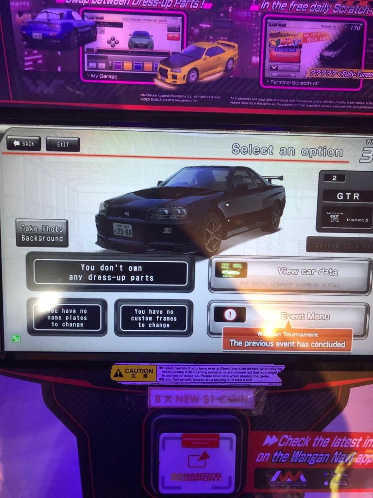 Wangan Midnight card, Video Gaming, Gaming Accessories, Game Gift Cards ...