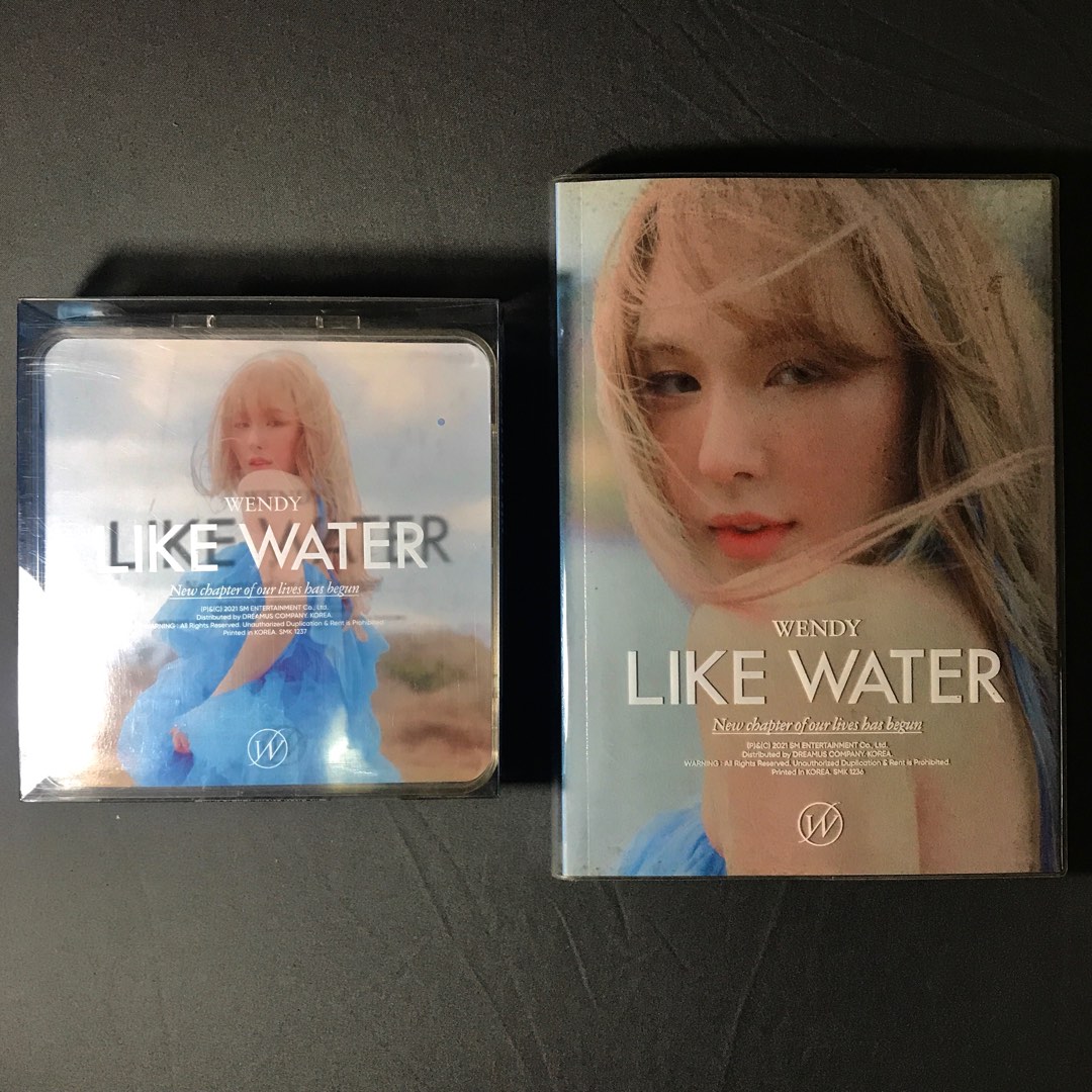Wendy 1st Mini Album - Like Water, Hobbies & Toys, Music & Media, CDs ...