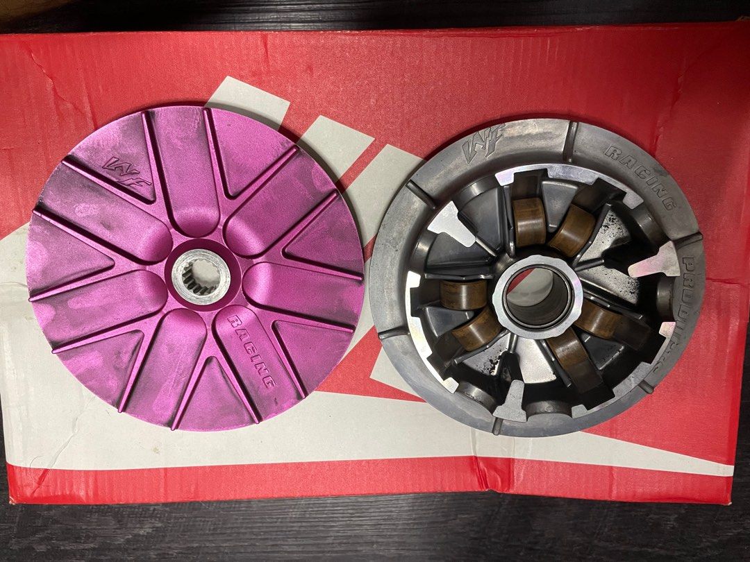 WF Racing CVT Pulley Kit, Motorcycles, Motorcycle Accessories on Carousell
