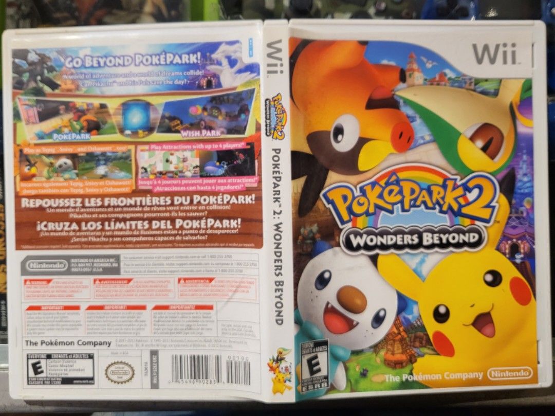 Wii Pokepark 2 Pokemon Pikachu, Video Gaming, Video Games, Nintendo on ...