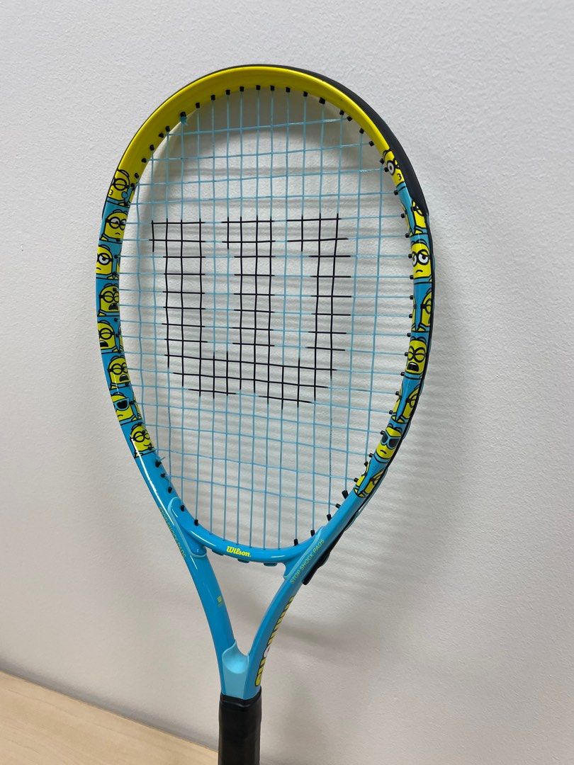 Wilson Tennis Racket Minion, Sports Equipment, Sports & Games, Racket ...