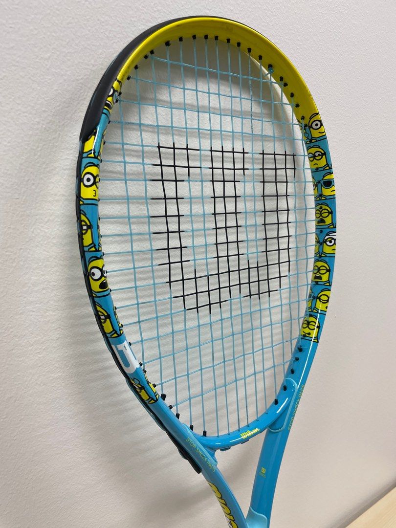 Wilson Tennis Racket Minion, Sports Equipment, Sports & Games, Racket ...