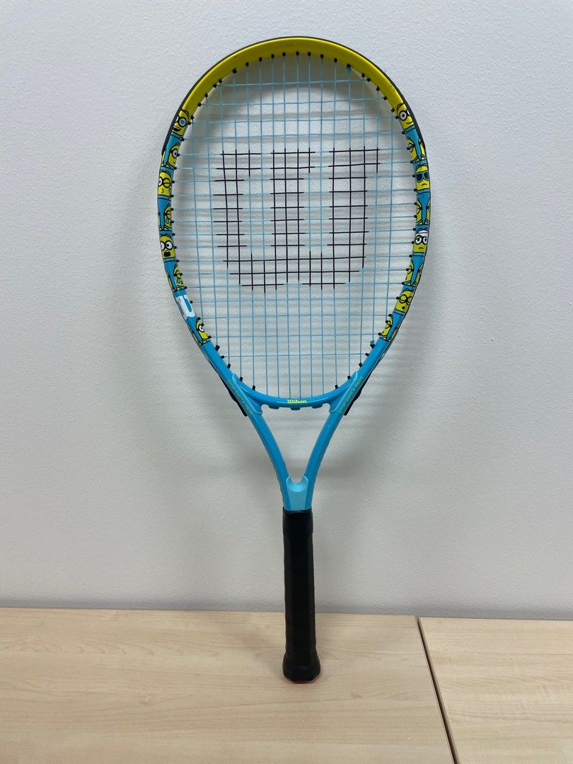 Wilson Tennis Racket Minion, Sports Equipment, Sports & Games, Racket ...