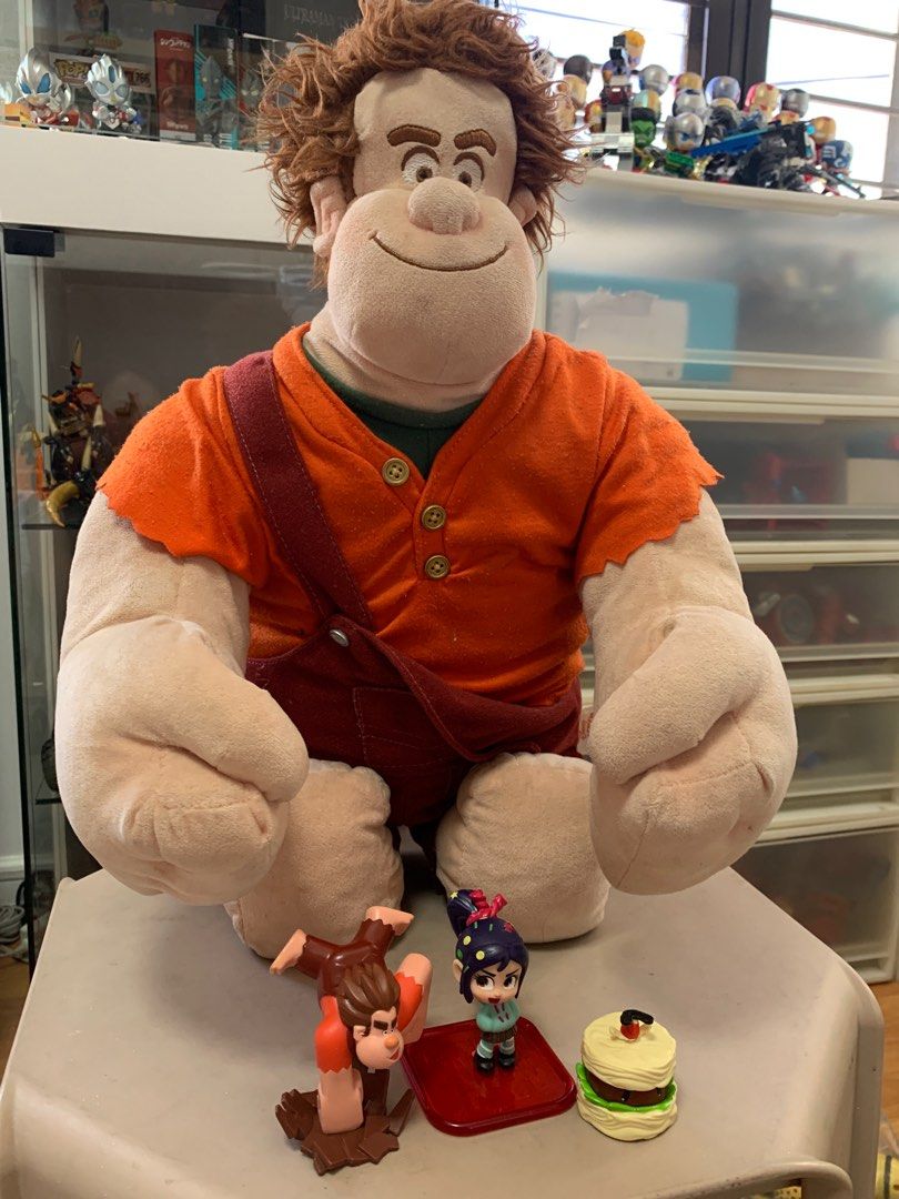 Wreck It Ralph figure and stuffed toy, Hobbies & Toys, Toys & Games on ...