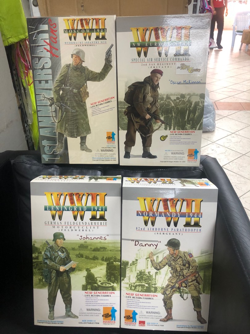 WW2 dragon 1/6 figure, Hobbies & Toys, Toys & Games on Carousell