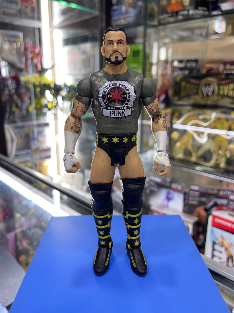 WWE Mattel Basic CM Punk, Hobbies & Toys, Toys & Games on Carousell