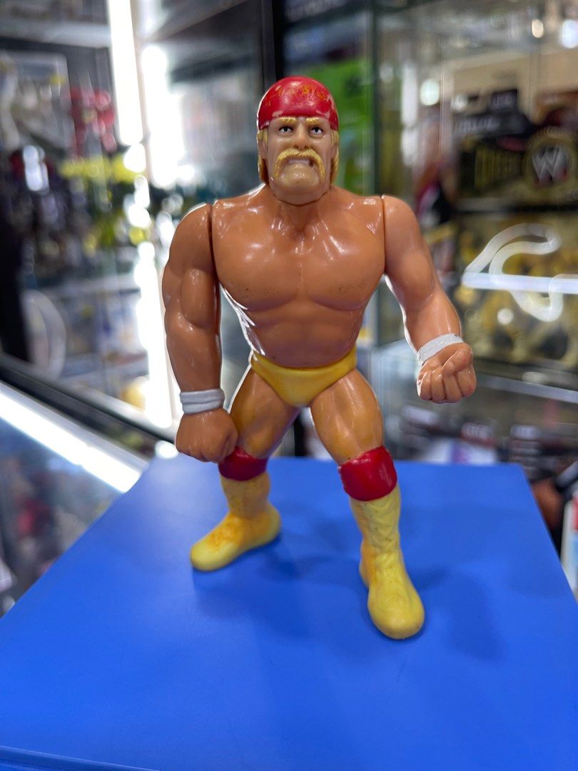 WWF Hasbro Hulk Hogan, Hobbies & Toys, Toys & Games on Carousell