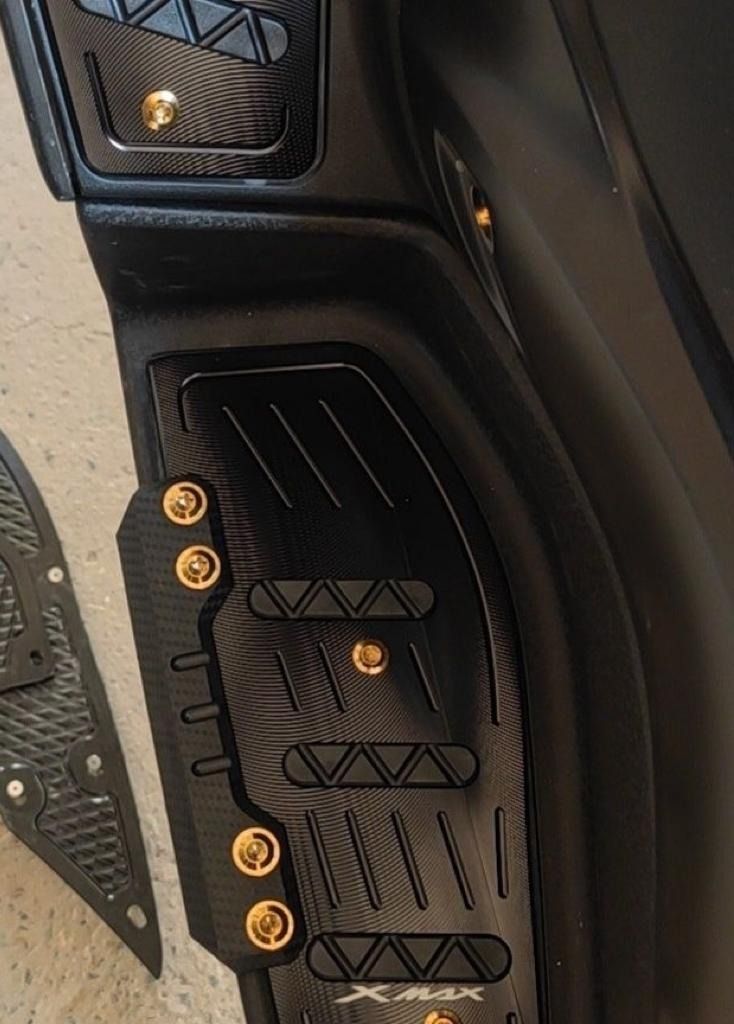 Xmax Floorboard with Slider protector Xmax V1 Xmax 2023 Pedal ...