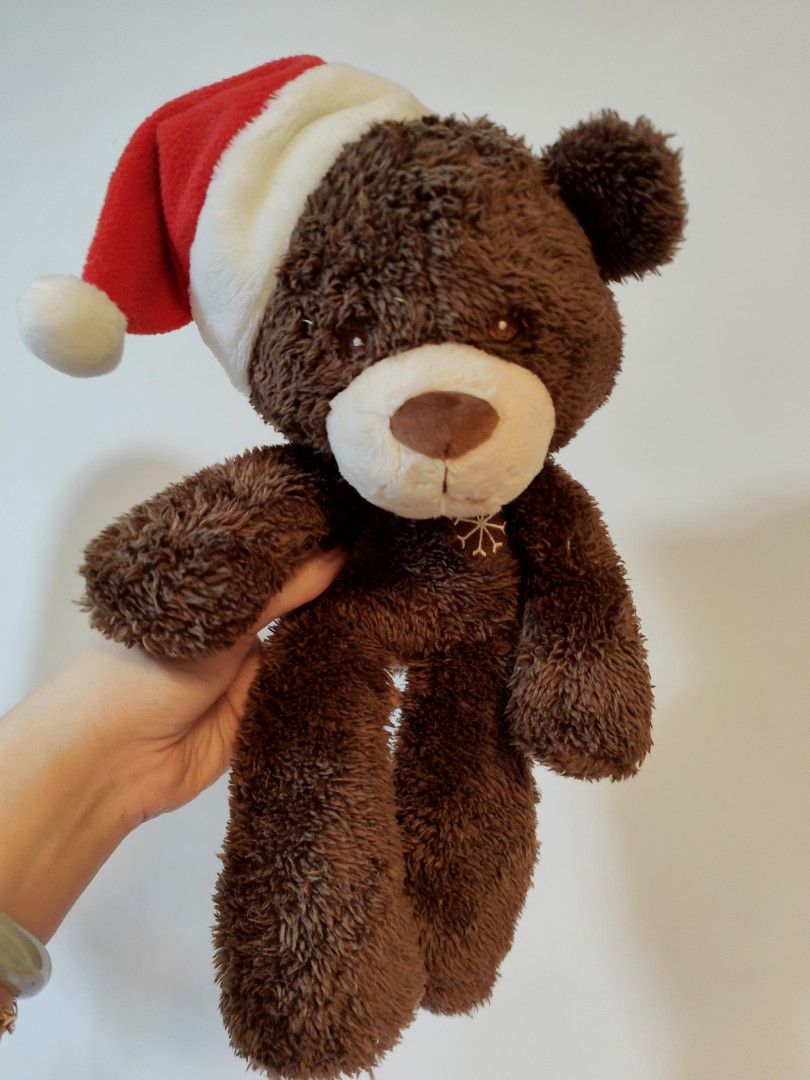 Xmaz hat bear plushies soft toy plushies, Hobbies & Toys, Toys & Games ...