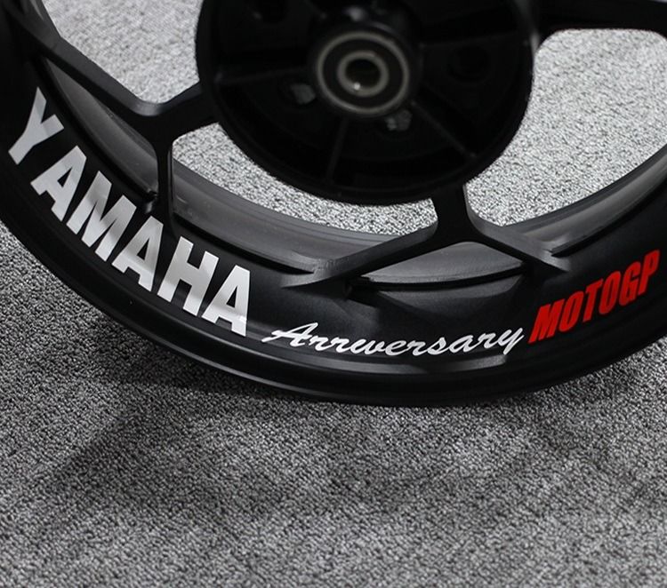 Yamaha Rim Sticker for E-Bike, Bicycle Car MOTOR SCOOTER MOTORCYCLE ...