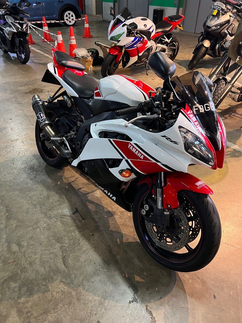 Yamaha YZF-R6 2012, Motorcycles, Motorcycles for Sale, Class 2 on Carousell