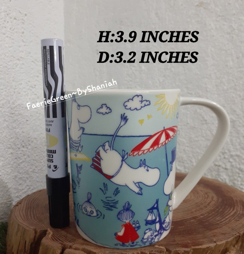 YAMAKA-Moomin "The Four Seasons of Moominvalley Mug (Summer) Limited ...