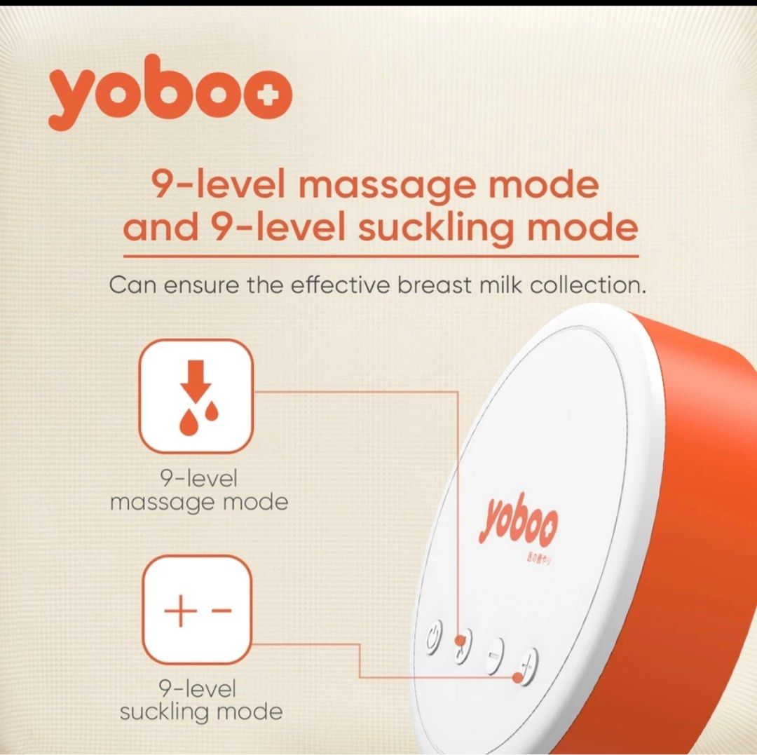 Yoboo Double Electric Breast Pump, Babies & Kids, Nursing & Feeding ...