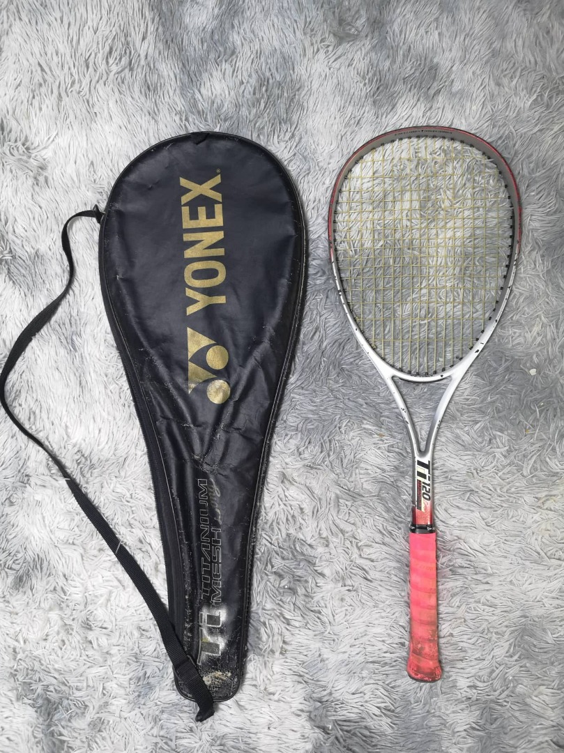 Yonex Ti 120 Long Titanum Mesh Tennis Racket, Sports Equipment, Sports ...