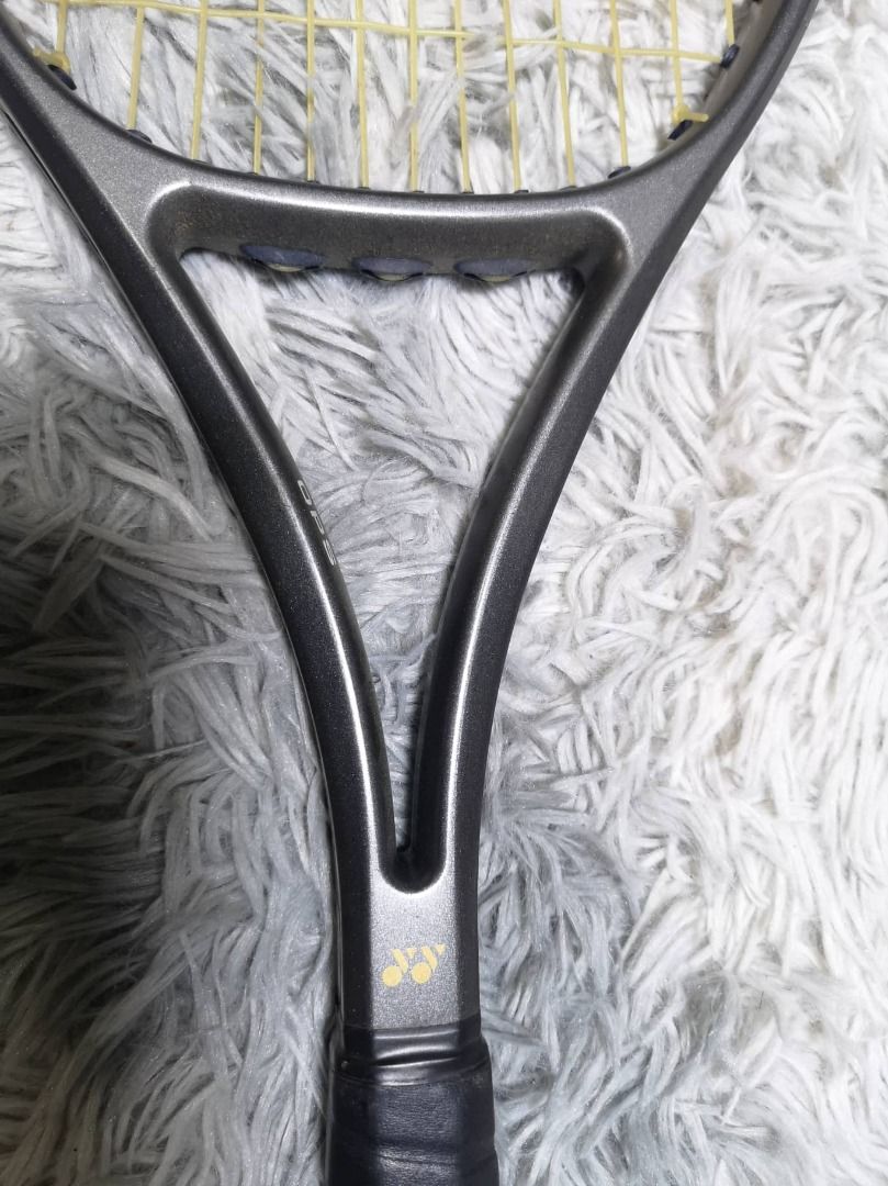 Yonex Wide Body Metallic Gray Tennis Racket, Sports Equipment, Sports & Games, Racket and Ball ...
