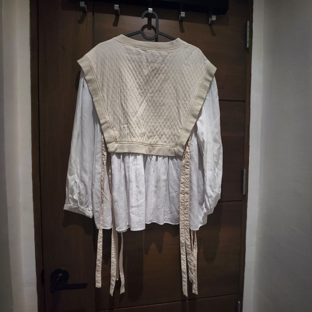 Zara korean top kpop, Women's Fashion, Tops, Blouses on Carousell