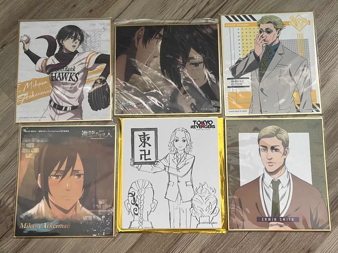 [10 slides] assorted anime merchandise attack on titan jujutsu kaisen ...