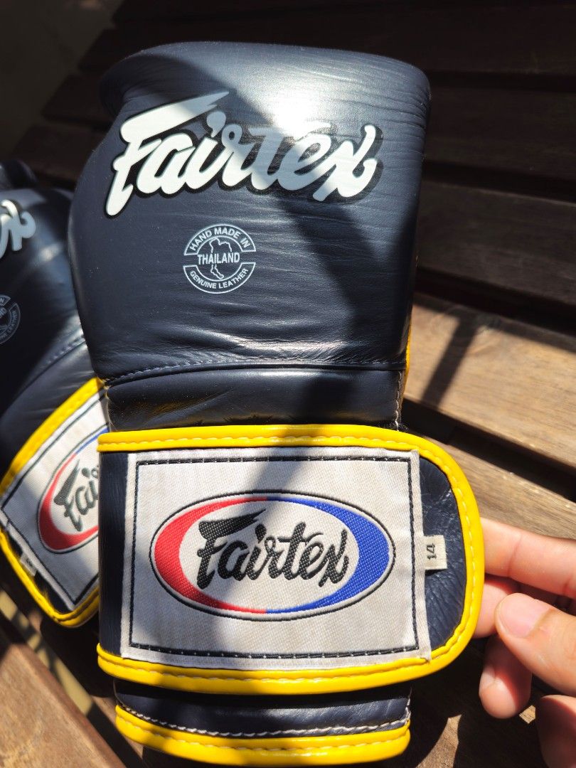 14Oz Fairtex BGV9 Heavy Hitters Mexican Style Boxing Gloves, Sports ...