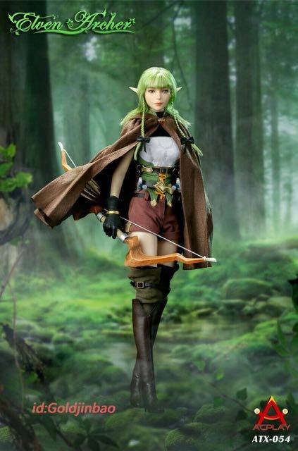 1/6 acplay goblin slayer elf archer 哥布布林殺手 精靈弓箭射手 動漫 1:6比例 包膠素體 figure ...