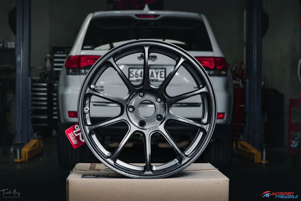 18'' 19'' ZE40 RAYS M SPEC RIM JAPAN FORGED, Car Accessories, Tyres ...