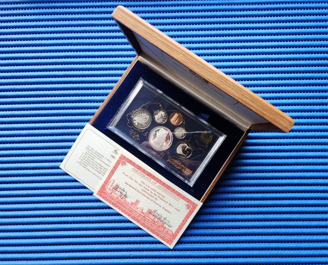 1983 Singapore Proof Coin Set, Hobbies & Toys, Memorabilia & Collectibles, Currency on Carousell