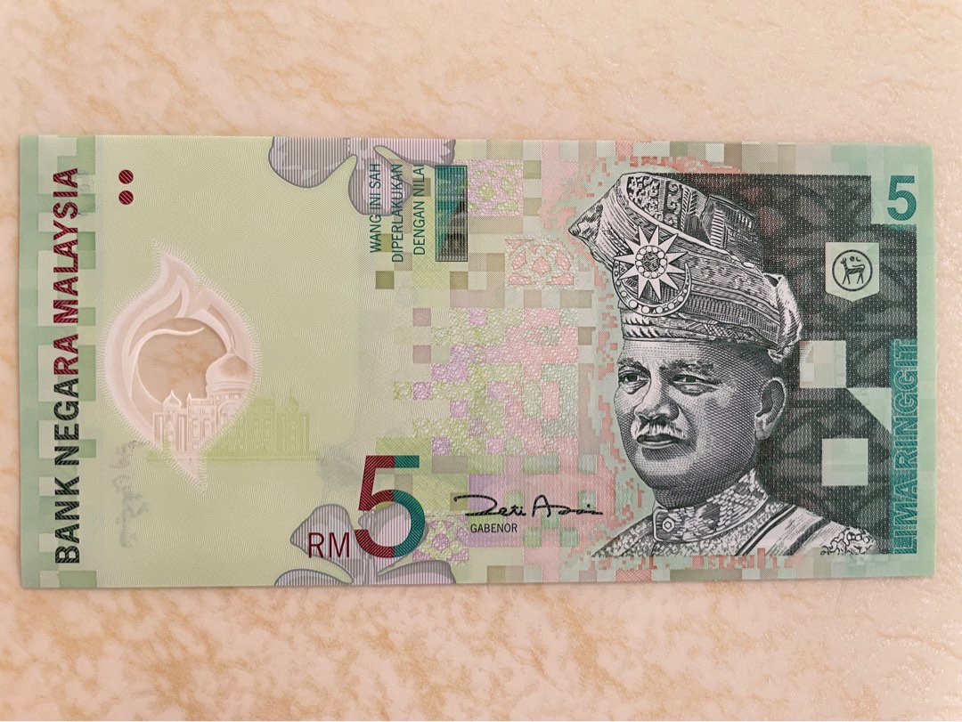 1st Pre-fix RM5 Banknote EH Zeti signed, Hobbies & Toys, Collectibles ...