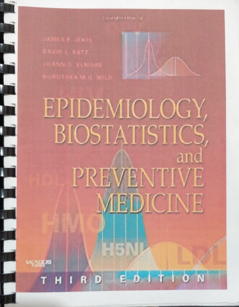 (2007, 3rd ed) Epidemiology, Biostatistics, and Preventive Medicine ...