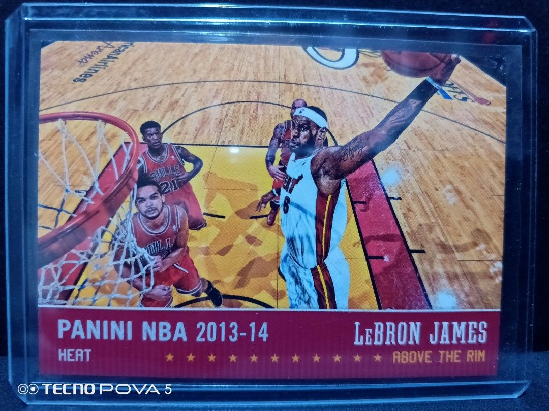 2013-14 Above The Rim Lebron James, Hobbies & Toys, Memorabilia ...