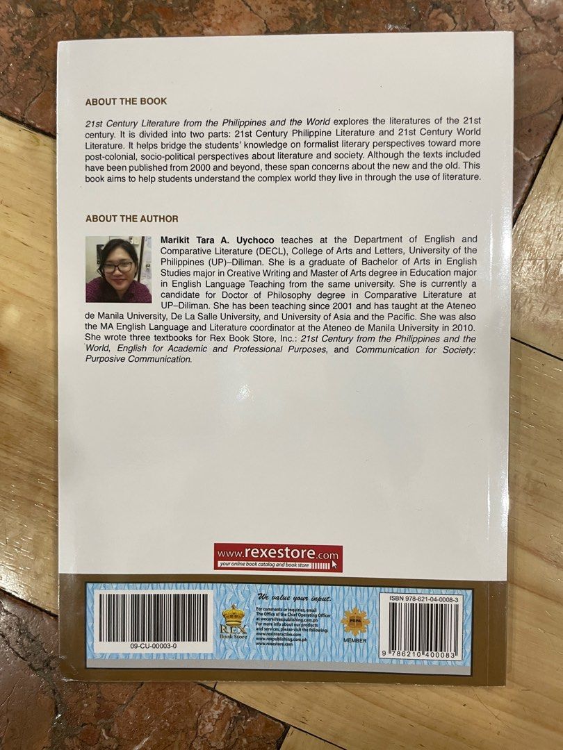 21st Century Literature From the Philippines and the World | Uychoco ...