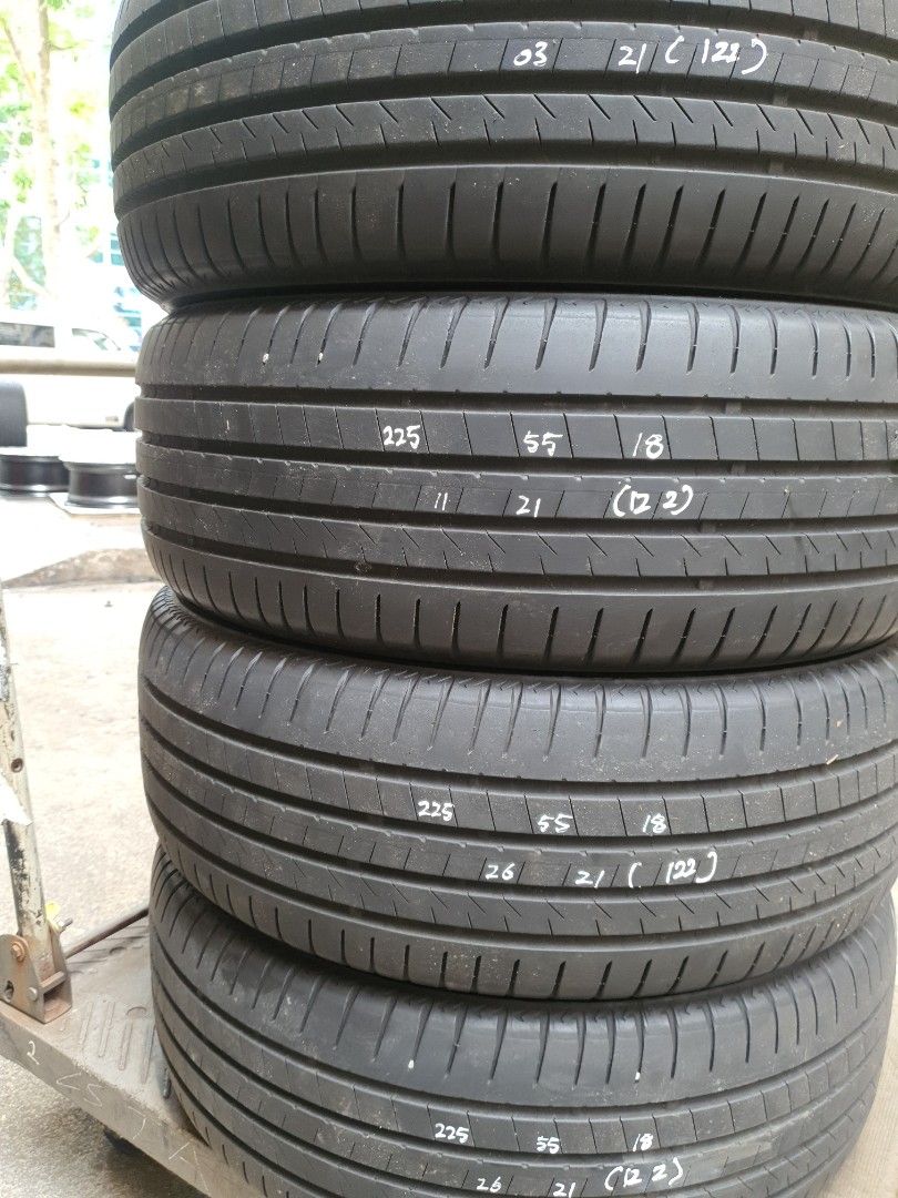225/55/18 Bridgestone A001 tyres. 09, Car Accessories, Tyres & Rims on ...
