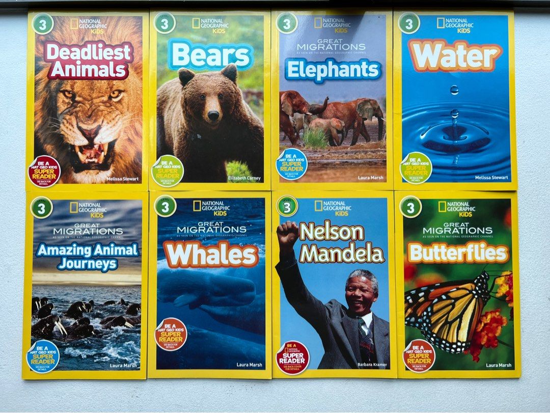 (22 books) National Geographic Kids Level 3, Hobbies & Toys, Books ...