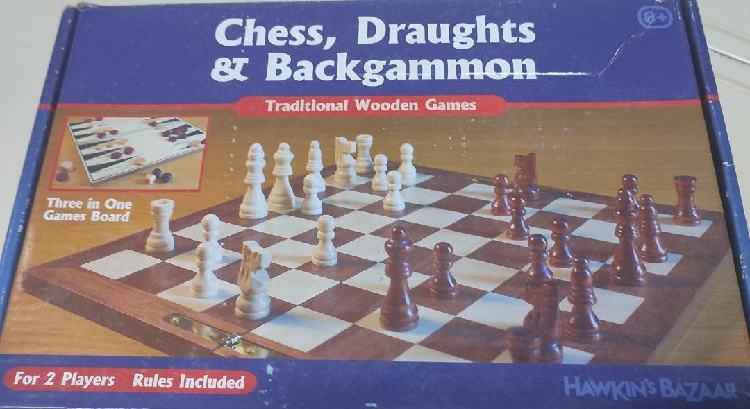 Chess, Draughts & Backgammon, Hobbies & Toys, Toys & Games on Carousell