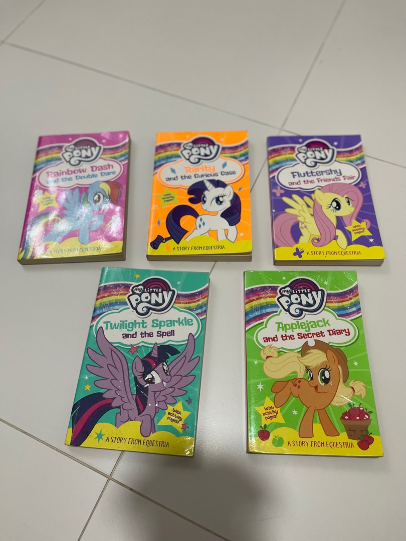 5 for $15 (My little pony books), Hobbies & Toys, Books & Magazines, Children's Books on Carousell