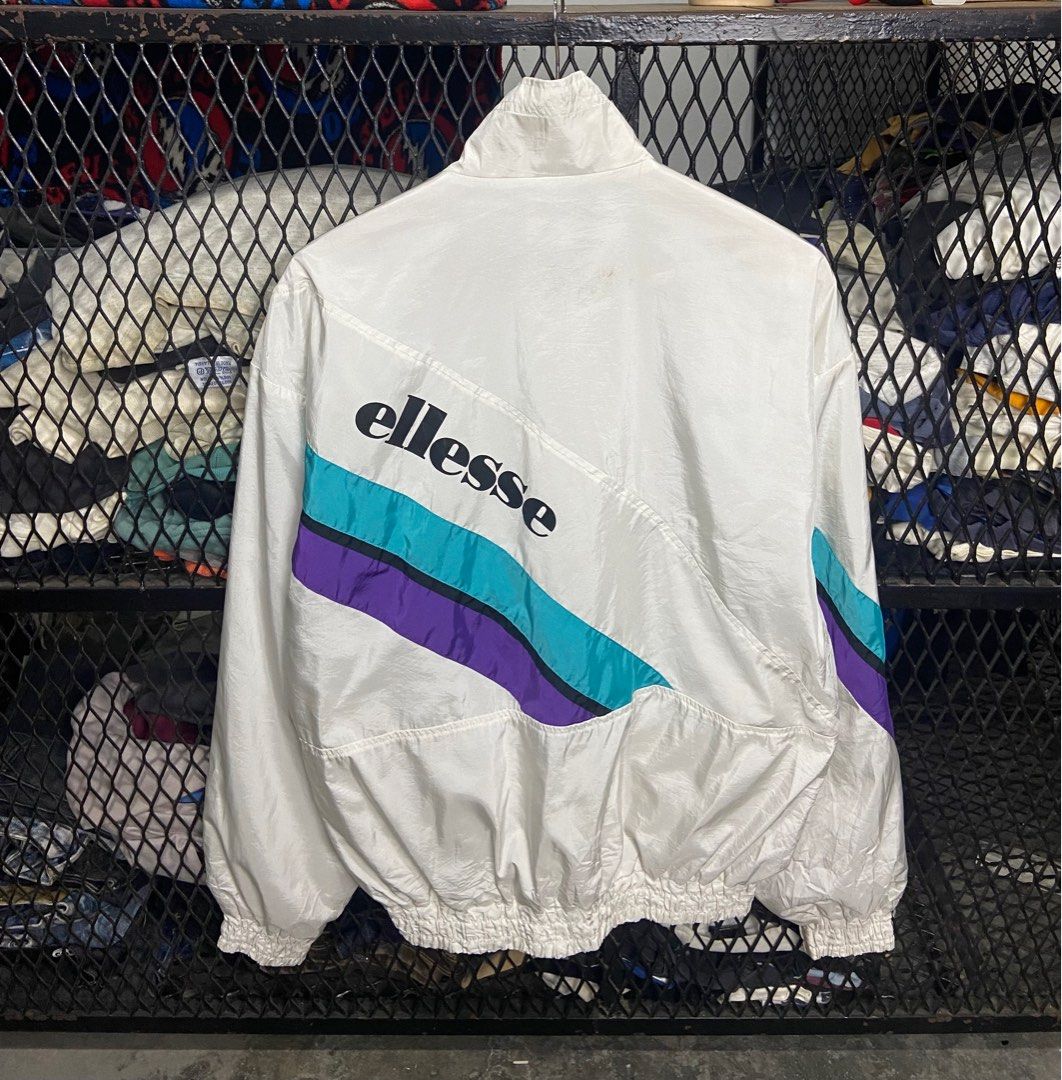 90s Ellesse Windbreaker Jacket, Men's Fashion, Coats, Jackets and ...