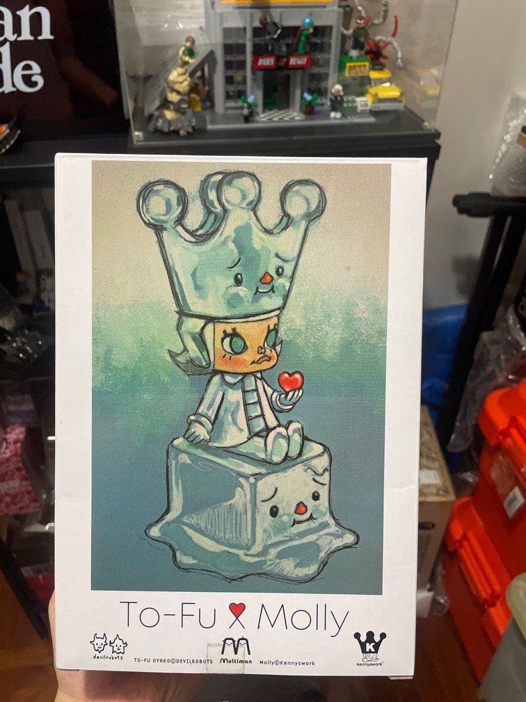 全新 Molly X ToFu figure, 興趣及遊戲, 玩具 & 遊戲類 - Carousell