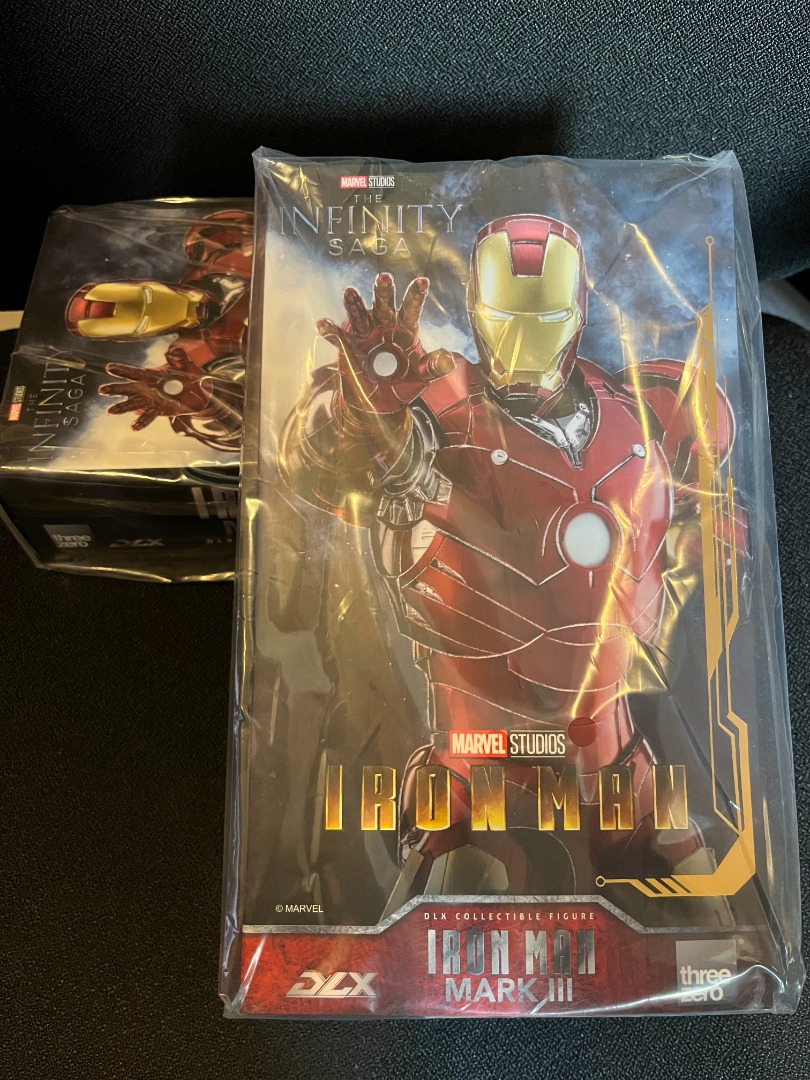 全新靚盒未開 Threezero Three Zero The Infinity Saga DLX 1/12 Ironman Iron Man Mark 3 III, 興趣及遊戲, 玩具 ...
