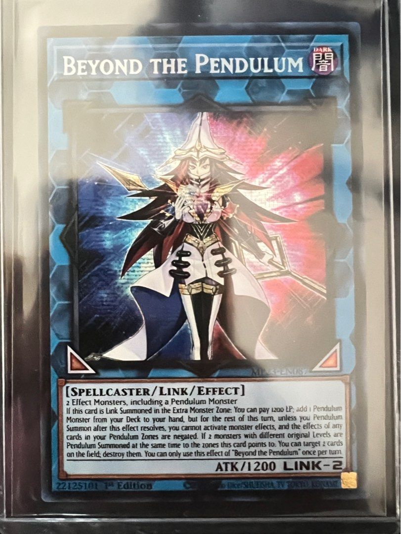 遊戲王 Yugioh: Beyond The Pendulum MP23 Prismatic Secret 1st [Pendulum], 興趣及遊戲, 收藏品及紀念品, 明星周邊 ...