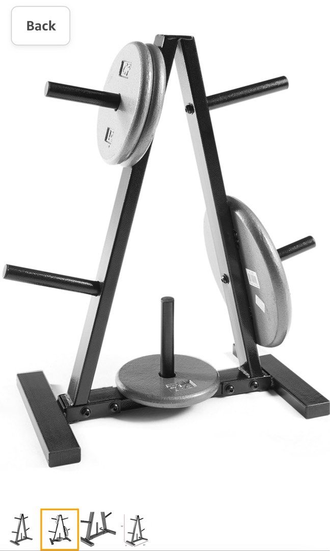 A-Frame Weight Plate Rack, Sports Equipment, Exercise & Fitness ...