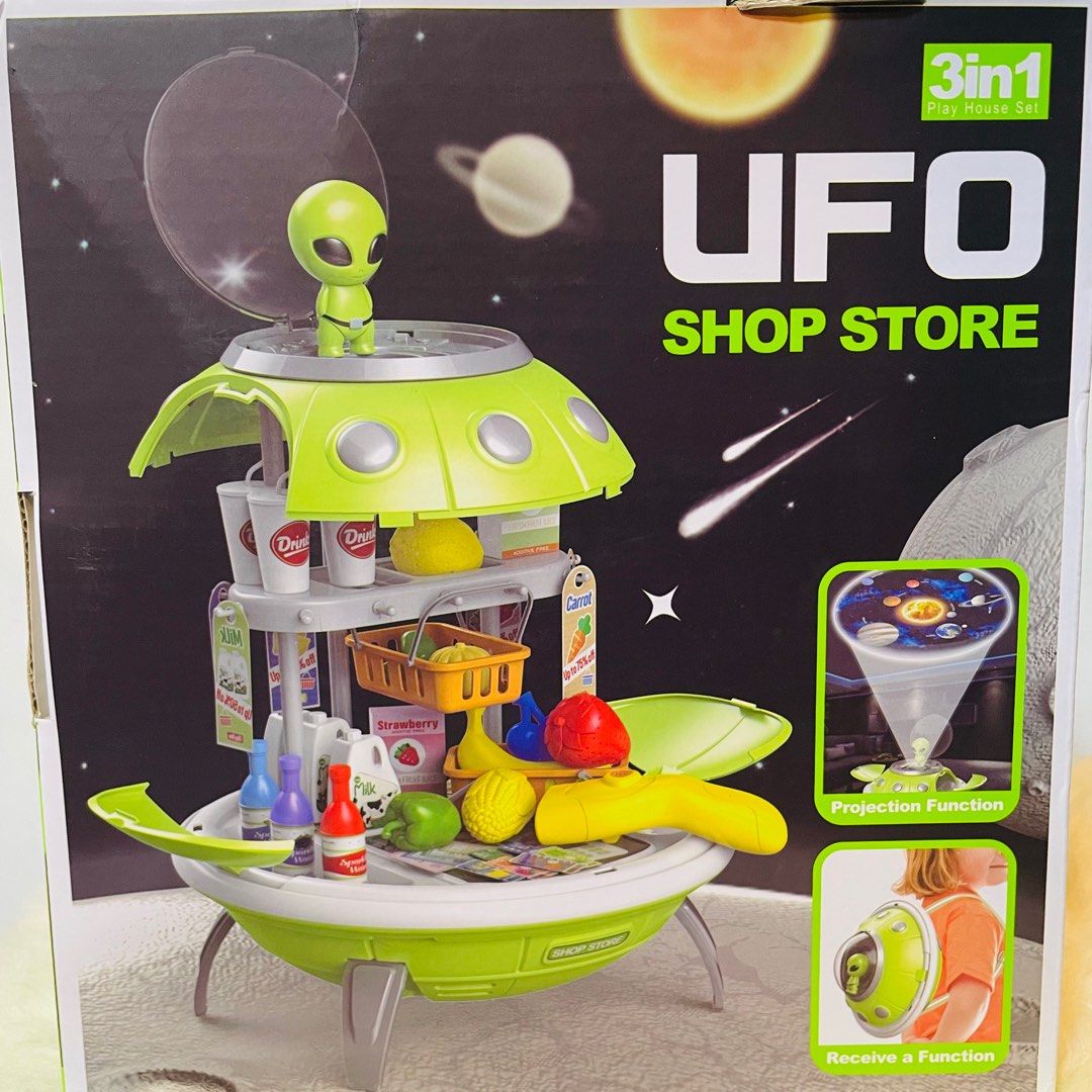 Alien UFO store, Hobbies & Toys, Toys & Games on Carousell