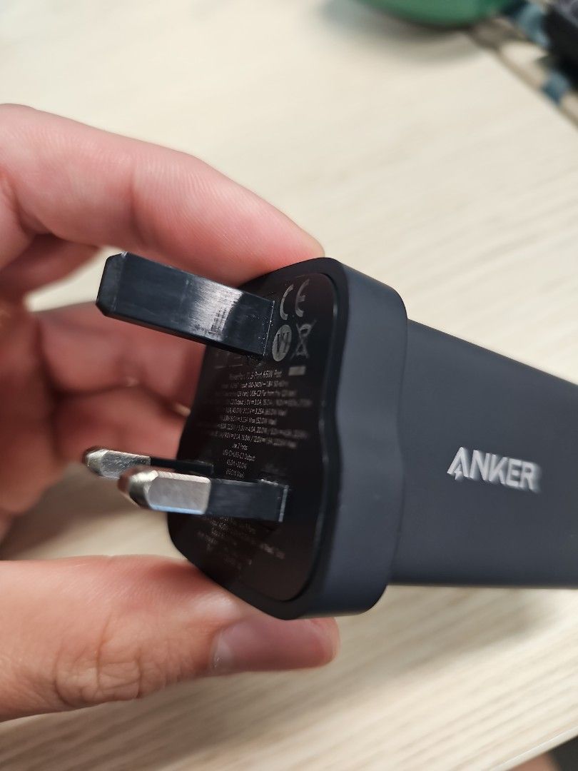 Anker 65w pod, Video Gaming, Gaming Accessories, Cables & Chargers on Carousell